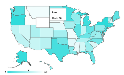 2021’s Best and Worst States for Teen Drivers | Driving Safety Research ...